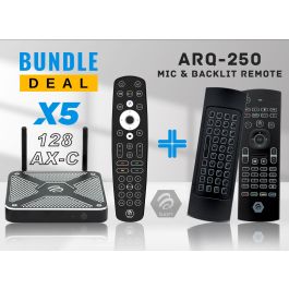 Buzztv X5 128 AX-C Android 11 Media Player with Microphone Backlit Air ...