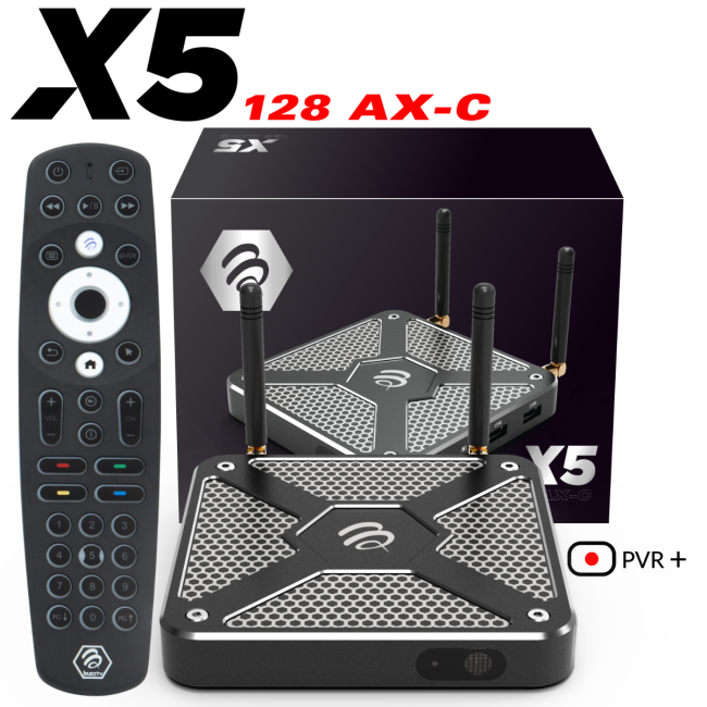 NEW Buzztv X5 128 AX-C With WI-FI 6 and USB-C Power - UHD 4K Android 11 ...