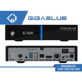 New GigaBlue UHD Trio 4K Pro Combo Enigma 2 Linux Receiver built -in 1200Mbps Wi-Fi